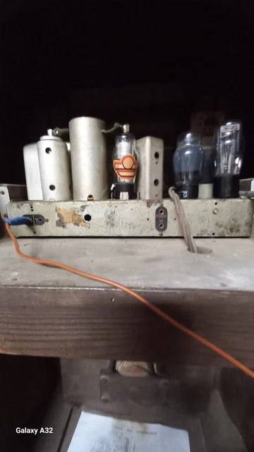 RADIO EPOCA ANNI 30 ' ,radiomarelli mod . MERAK consolle , funzionante ...