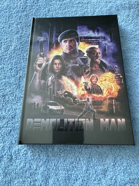 DEMOLITION MAN | DVD+Blu-ray | Mediabook - Cover A 148/333 | NEU OVP ...