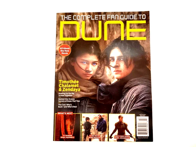 THE COMPLETE FAN Guide To Dune Timothee Chalamet&Zendaya 2024 rivista ...