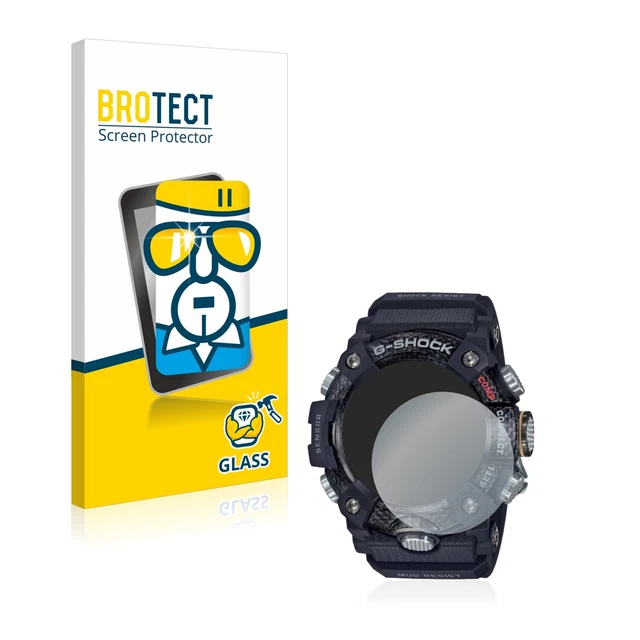 TEMPERED GLASS FOR Casio G-Shock Mudmaster GG-B100-1AER Screen ...