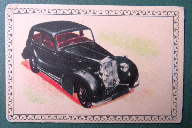 1940S MALTIES &SERIES of Motor Cars" Card: LEA FRANCIS (4 Door Saloon ...