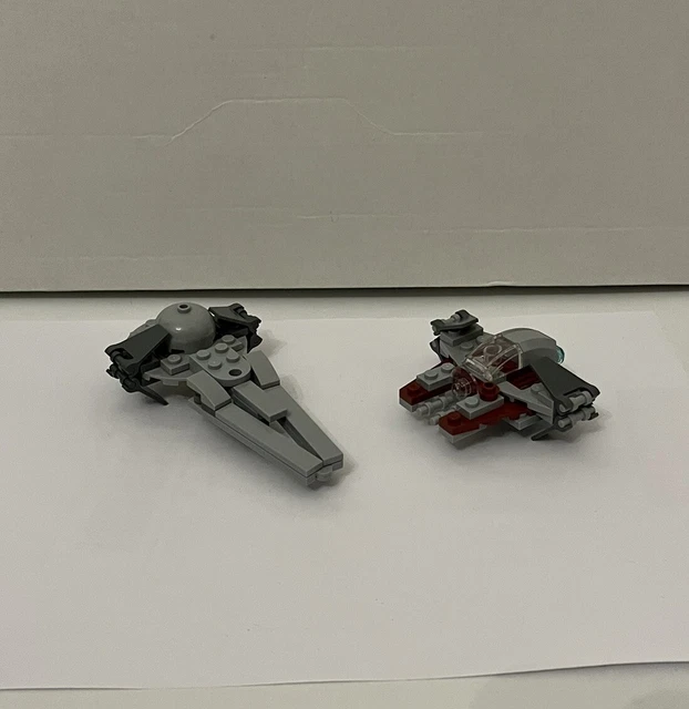 LEGO STAR WARS Sith Infiltrator & Jedi Interceptor Mini Costruzioni EX ...