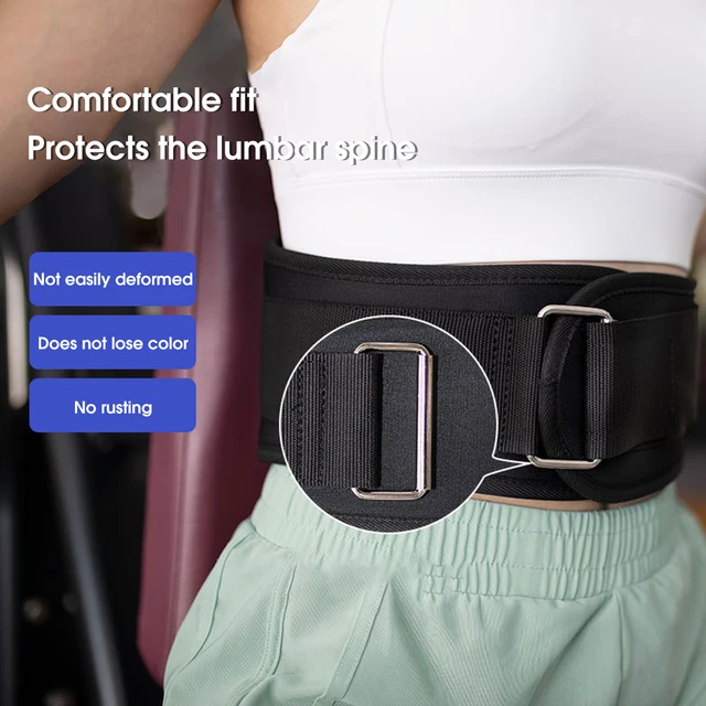 LUMBAR BAND ADJUSTABLE Fit Seamlessly Ergonomic Design Weightlifting ...