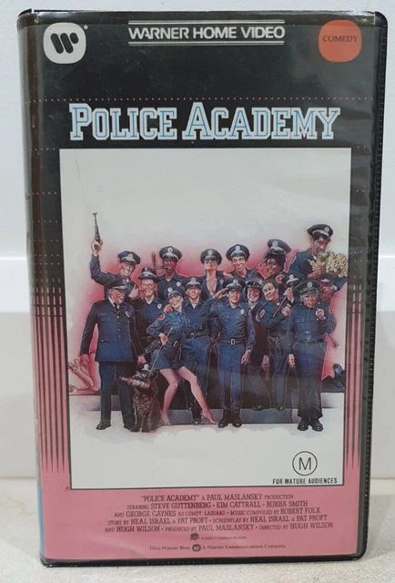 POLICE ACADEMY VHS - Vintage - Warner Home Video - Clamshell £20.72 ...