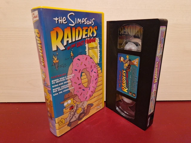THE SIMPSONS - Raiders of the Lost Fridge - PAL VHS Video Tape (T166) £ ...