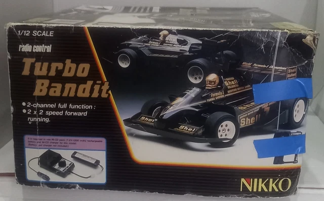 NIKKO TURBO BANDIT RC Car 1/12 Scale Pistol Grip, Fully Assembled £78. ...
