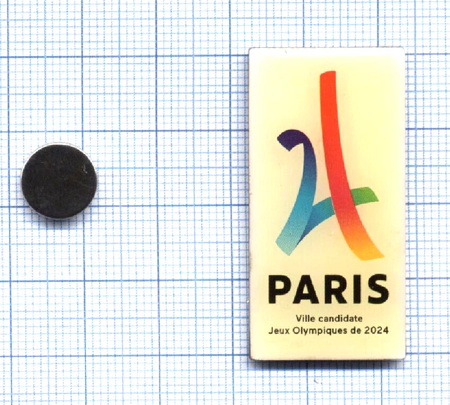 RARE PINS MAGNÉTIQUE JO PARIS 2024 ville candidate JEUX OLYMPIQUES ...