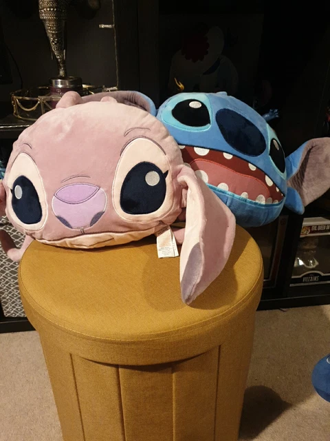 PRIMARK HOME STITCH and Angel Plush Disney Cushions. Lilo & Stitch £20. ...