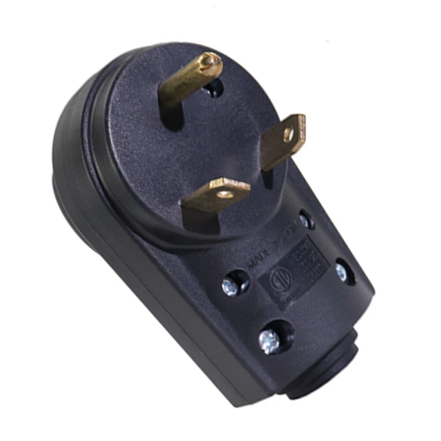 ERSATZSTECKER MALE RV plug 125V plug Wohnmobil Stecker männlich 30A ...