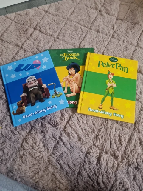 DISNEY READ ALONG Story Bundle - Up - Jungle Book - Peter Pan £1.99 ...
