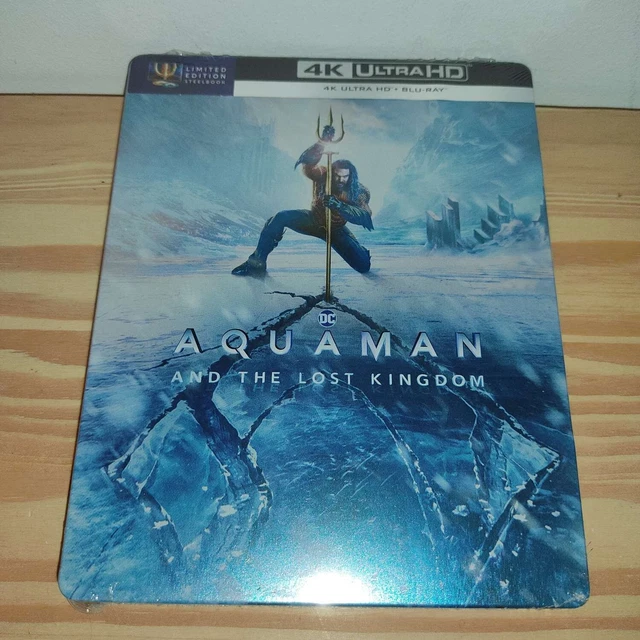AQUAMAN AND THE Lost Kingdom STEELBOOK 4K [4k + Blu-Ray] - NEUF EUR 33,90 - PicClick FR