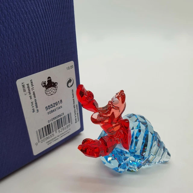 SWAROVSKI DISNEY KRABBE Sebastian Krebs Crab Arielle Ariel Seb 5552918 ...