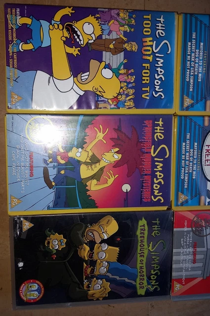 THE SIMPSONS VHS Tapes Collection Of x8 VHS Tapes £6.99 - PicClick UK