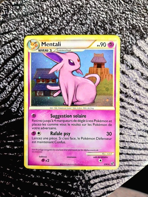 CARTE POKÉMON MENTALI 2/90 - HS04 - Holographique EUR 45,00 - PicClick FR