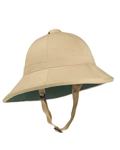 BRITISH TROPICAL HELMET British Army Tropical Pith Helmet Colonial War ...