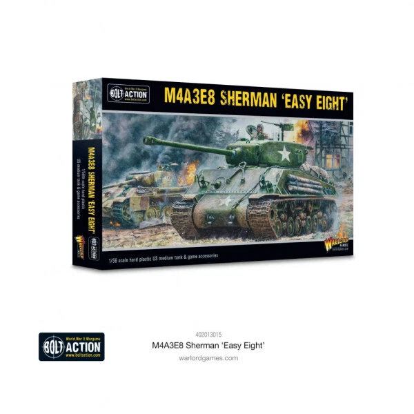 BOLT ACTION - M4A3E8 Sherman "Easy Eight" EUR 29,15 - PicClick FR