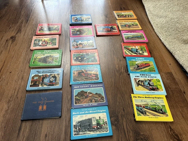 VINTAGE THOMAS THE Tank Engine Book Collection Rev W Awdry Children’s ...