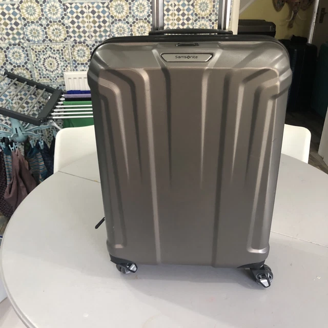 SAMSONITE ENDURE DUAL wheel Suitcase 55cm Cabin Luggage with USB Grey ...