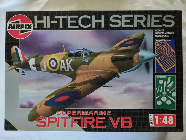SUPERMARINE SPITFIRE VB Airfix Hi-Tech Series Maquette 1/48 Ref 10008 EUR 20,00 - PicClick FR