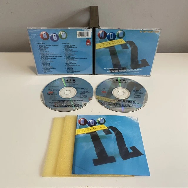 NOW THAT'S WHAT I Call Music 12 Original 1988 EMI Double CD Booklet NOW 12 Disc £39.99 - PicClick UK
