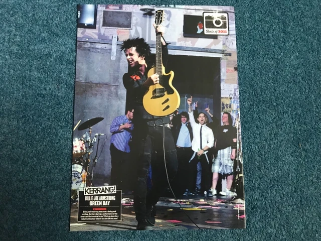 BILLIE JOE ARMSTRONG/SIERRA Kusterbeck - Double Sided Poster- Kerrang ...