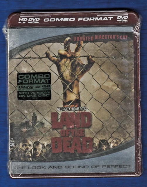 LAND OF THE Dead Unrated Director's Cut HD DVD Combo Format Movie NEW ...