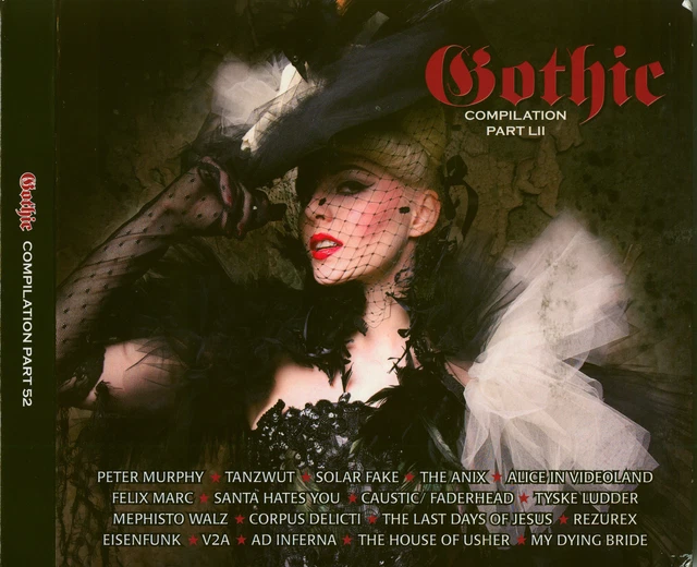 VARIOUS - GOTHIC Compilation 52 (DCD) EUR 9,99 - PicClick DE