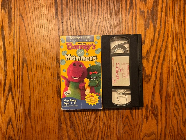 BARNEY - BARNEYS Best Manners (VHS, 1993) *Buy 2 Get 1 Free* £1.88 ...