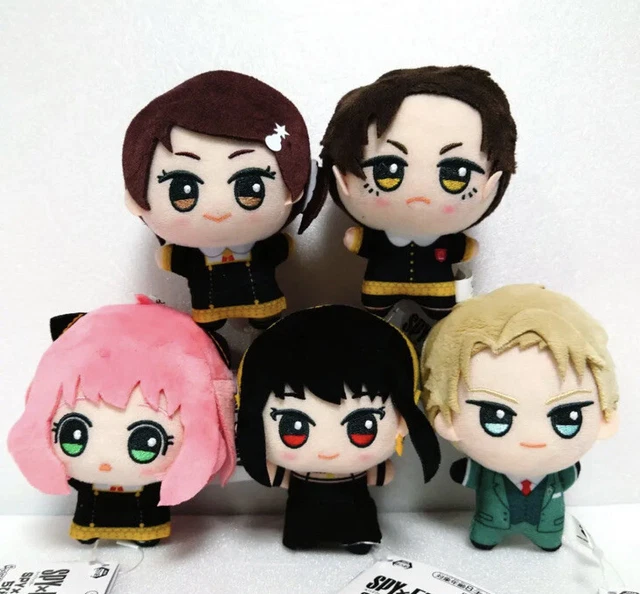 SPY X FAMILY Anya Loid Yor Forger Damian Becky Mascot Plush Set Of 5 New 11cm £83.57 - PicClick UK
