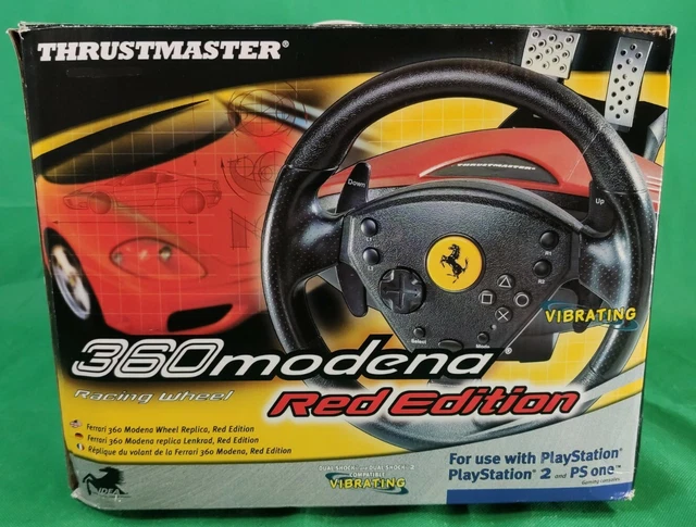 THRUSTMASTER FERRARI 360 Modena Racing Wheel Special Edition Red for ...