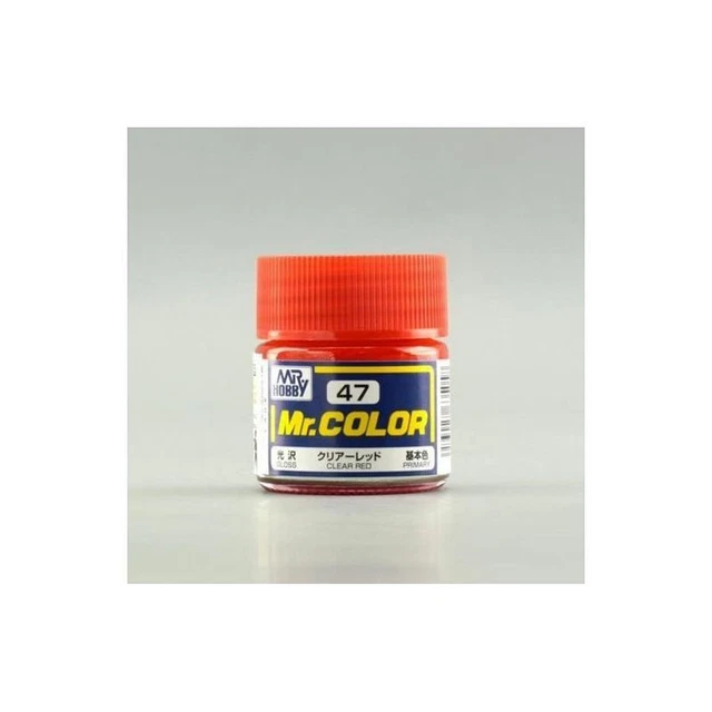 GUNZE C-047 MR. Color (10 Ml) Clear Red EUR 2,60 - PicClick FR