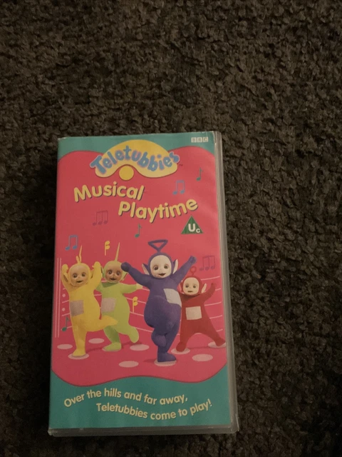 TELETUBBIES - MUSICAL Playtime VHS Video Tape Cassette Vintage Children ...