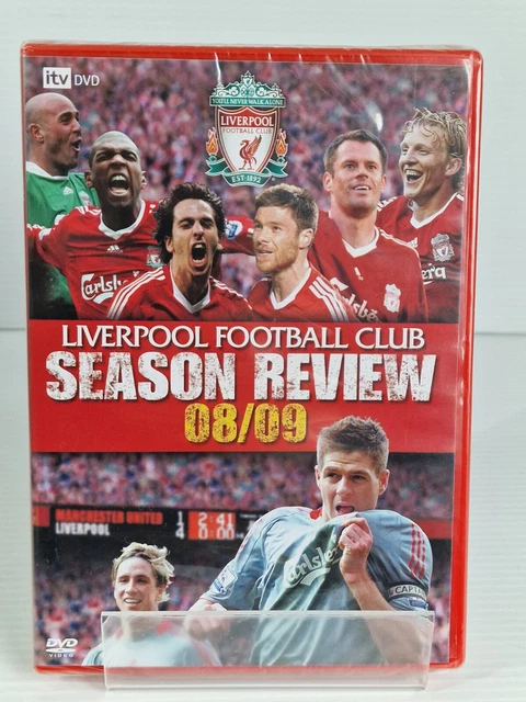 LIVERPOOL FC END Of Season Review 2008/2009 ITV DVD Brand New Sealed 08 ...