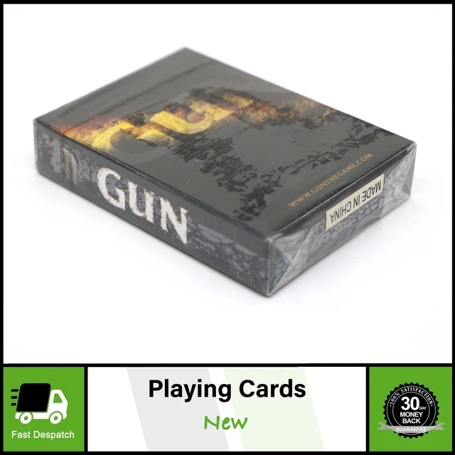 OFFICIAL GUN PS2 Game | Limited Edition Promo Playing Poker Casino ...