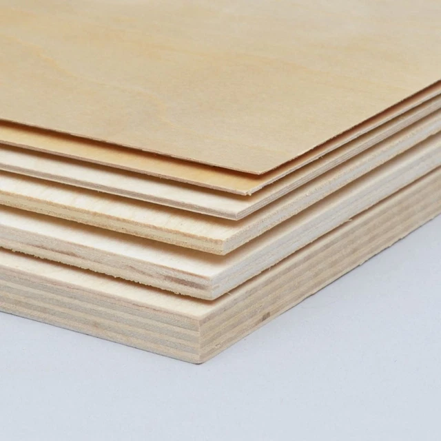 BIRCH PLY-SINGLE SHEETS-LASER/CRAFTS/PYRO- Pick Your Size/Thickness £12 ...