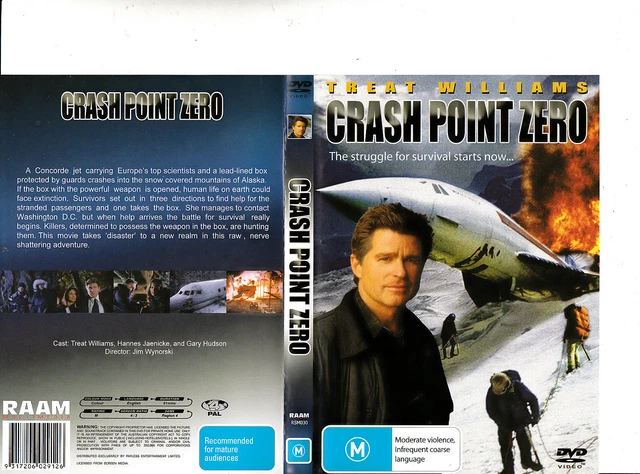 CRASH POINT ZERO-2001-[TREAT Williams]-RAAM Multimeadia-Movie RM-DVD ...