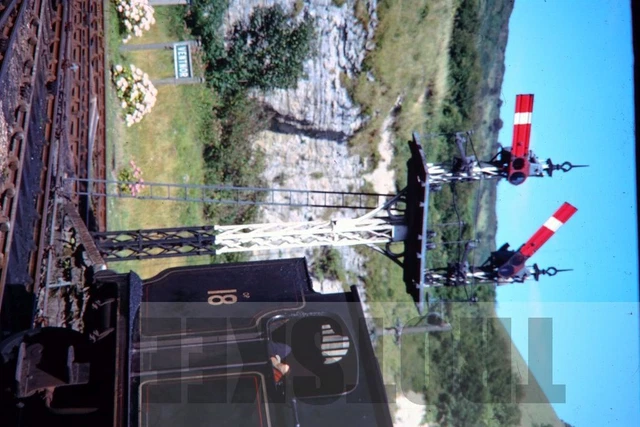 35MM SLIDE BR British Railway Scene Ventnor Signals 1963 Original Isle ...