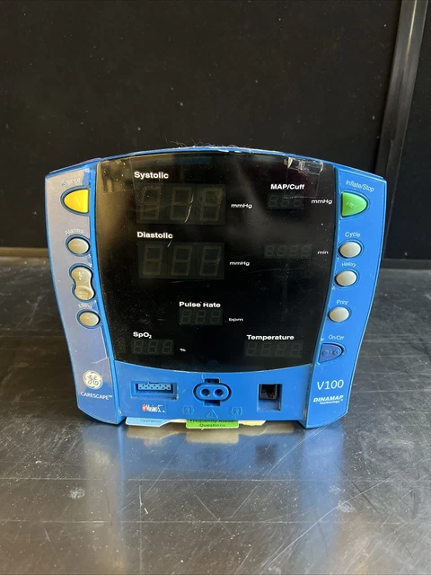 GE CARESCAPE V100 Patient Monitor NIBP Temp MASIMO SpO2 Printer $299.99 ...