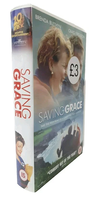SAVING GRACE VHS Video Tape PAL Brenda Blethyn Craig Ferguson Romantic Comedy £3.99 - PicClick UK