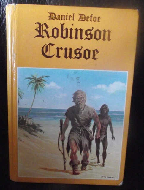 ROBINSON CRUSOE BY Daniel Defoe Vintage Priory Classics Hardback £3.00 ...