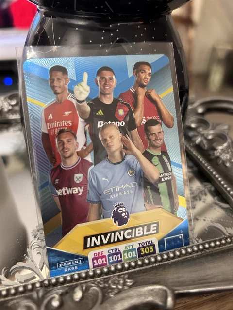 PANINI ADRENALYN XL Premier League 2025 Invincible Sapphire Parallel ...