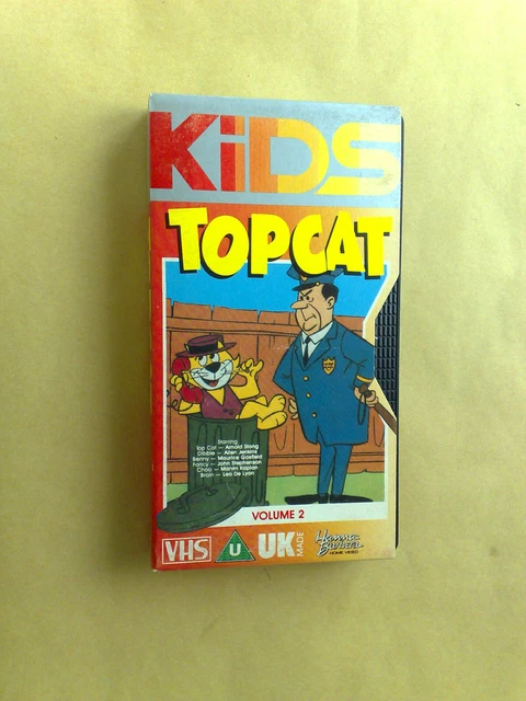 TOP CAT VHS cassette - Hanna Barbera- Retro kids TV £3.00 - PicClick UK TOP CAT VHS cassette - Hanna Barbera- Retro kids TV £3.00 - PicClick UK