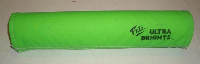 NOS VINTAGE BMX Old School Scott's Flite Ultra Brights Green Frame Pad ...