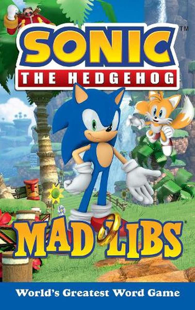 SONIC THE HEDGEHOG Mad Libs: World's Greatest Word Game by Rob Valois ...