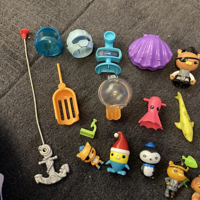 CBEEBIES OCTONAUTS FIGURES Fish Animal Gup Bundle Peso Accessories £9. ...