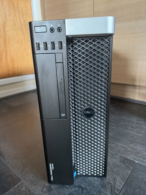 DELL PRECISION T3610 Workstation Xeon 2680 v2, 64GB Ram 500GB SSD, 4TB ...