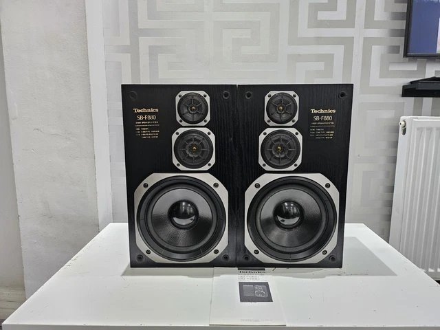 TECHNICS SB-F880 3WAY 160W Hi-Fi Stereo Speakers. £149.99 - PicClick UK