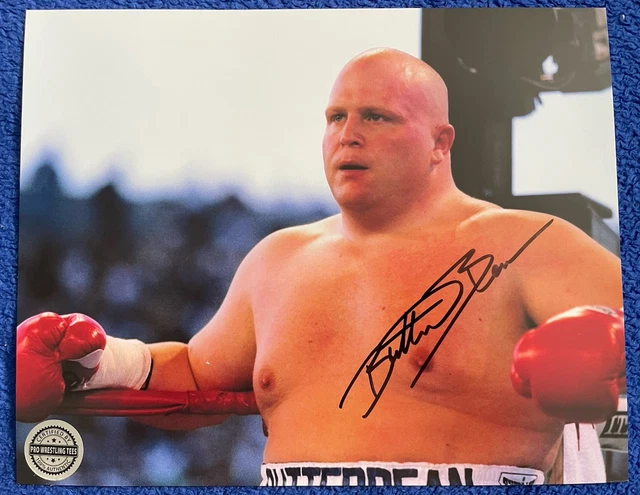BUTTERBEAN - PRO-WRESTLING Crate Certified Signed Photo Autograph Boxer ...