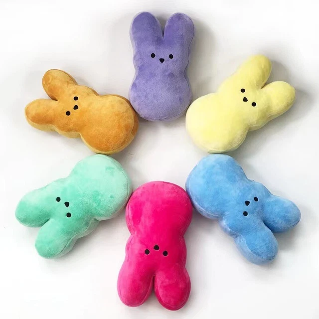 2025 PLUSH DOLL PEEPS Just Born Easter Bunny Rabbit Cute Stuffed Toy ...