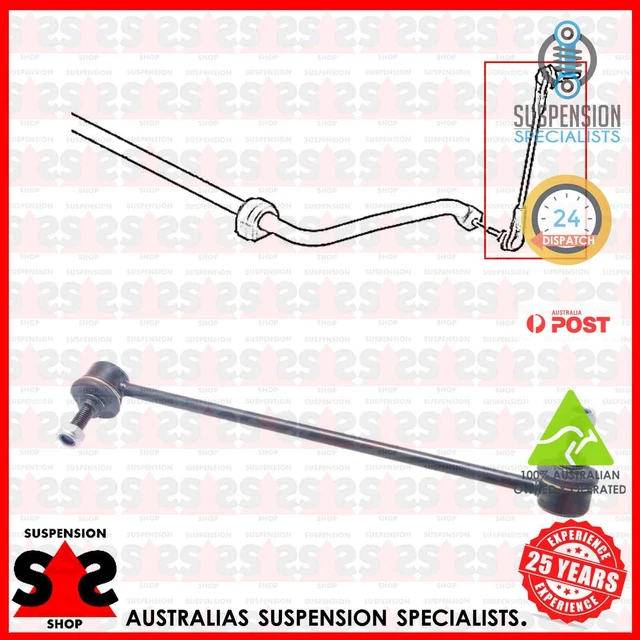 FRONT AXLE LEFT Link/Coupling Rod, Stabiliser Bar Suit BMW 1 Series 125 ...